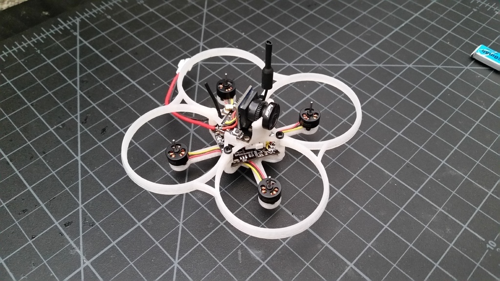 Free 3D file Tiny Whoop frame! FC spacing: 36X36MM diameter 3.0MM・Model ...